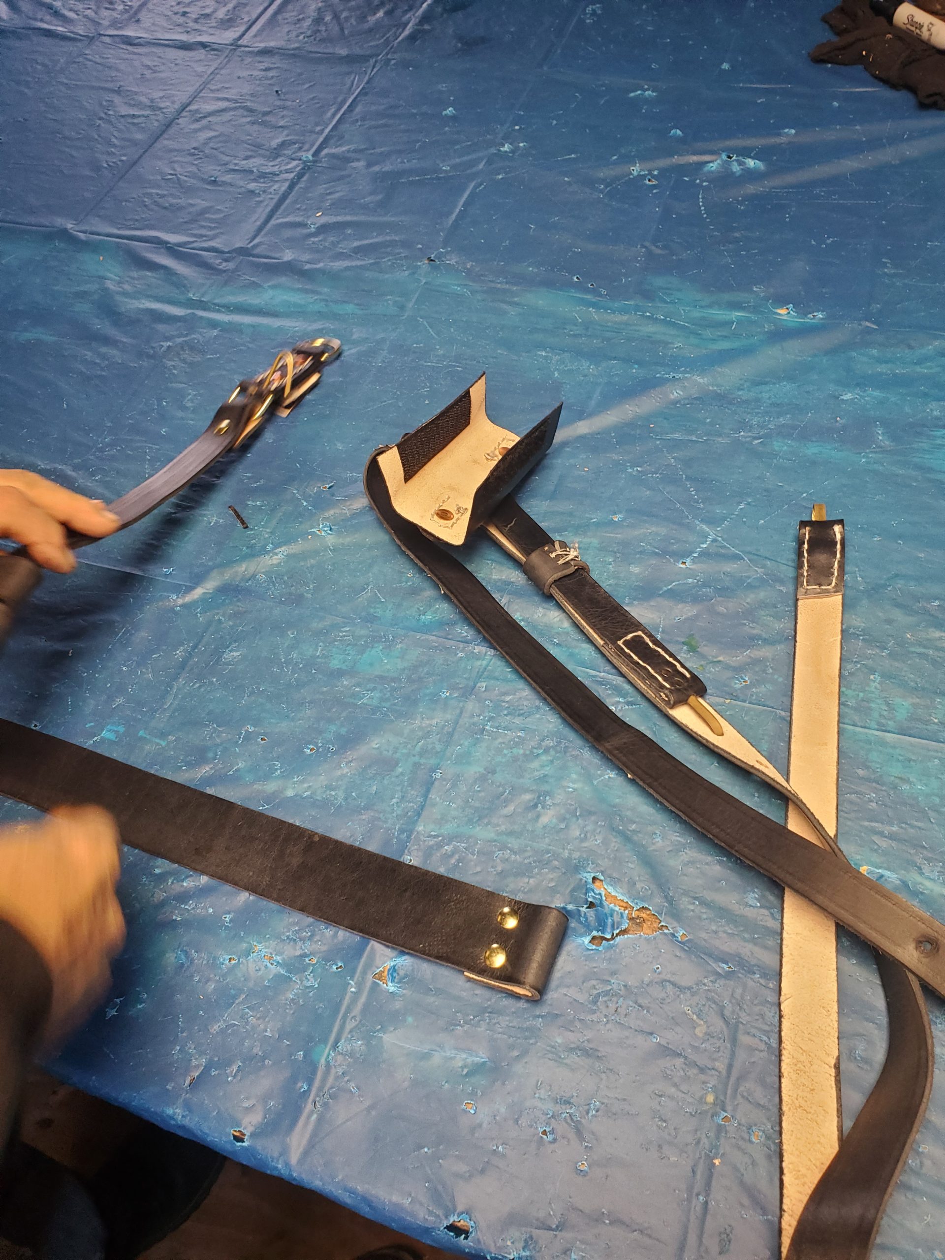 Saber belt “conversion” – lepierreleathers.com